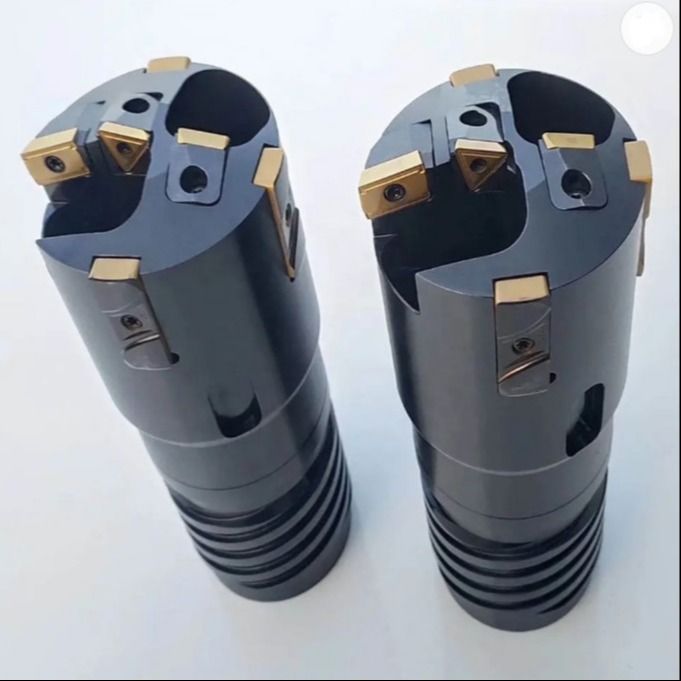 Precision Gun Drilling Tools | BTA drill head with indexable insert ...