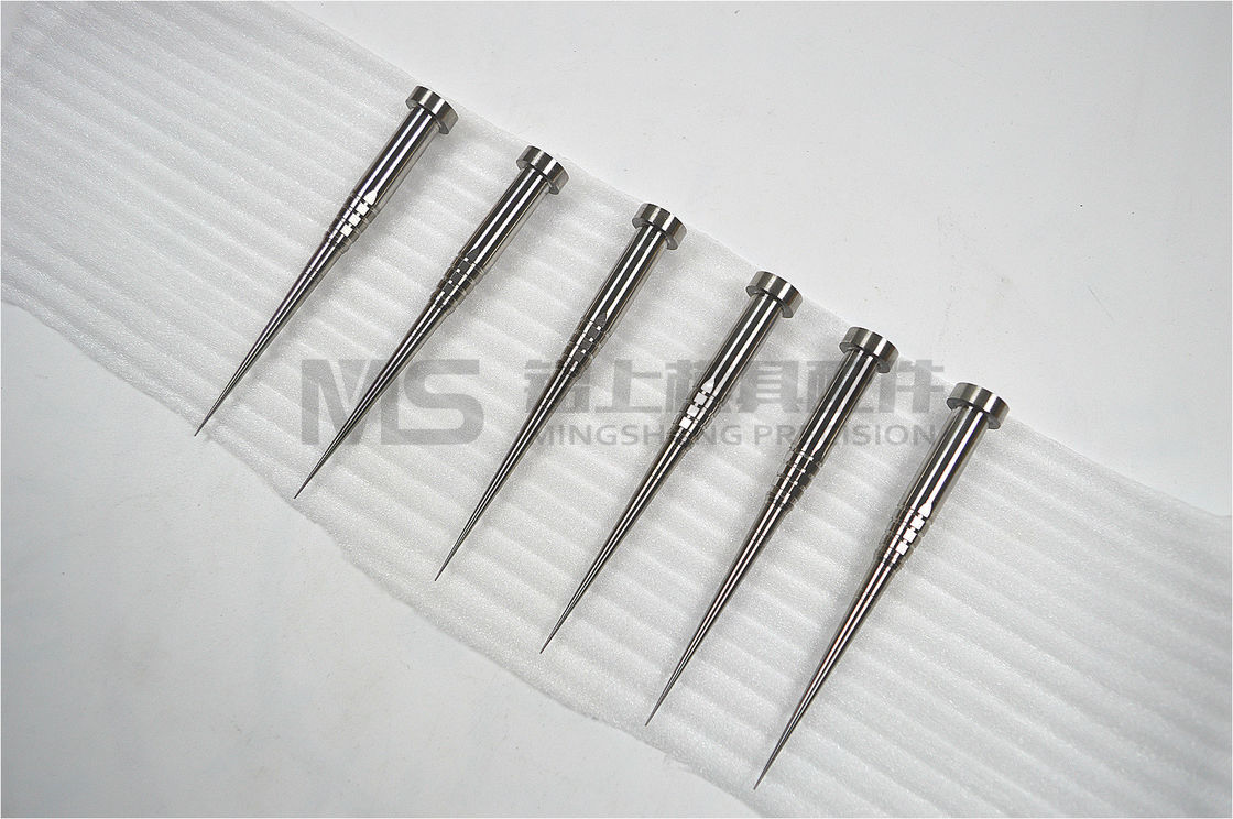 Polishing Grinding Mold Core Pins / Insert Pins For Medical Consumables ...