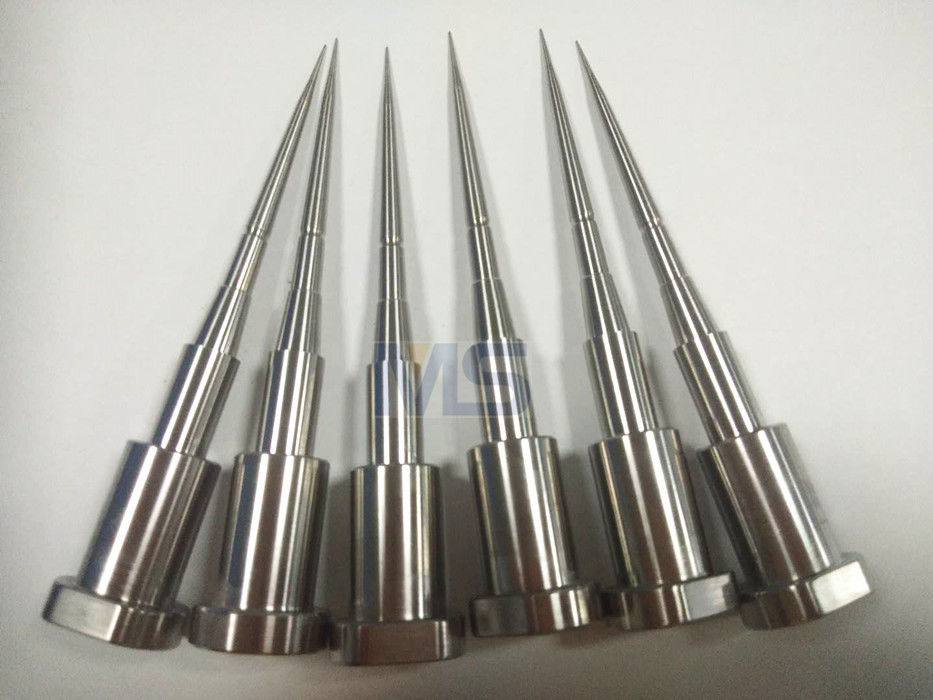 High Performance Stainless Ejector Pins HSS Material Plastic Mold Core ...