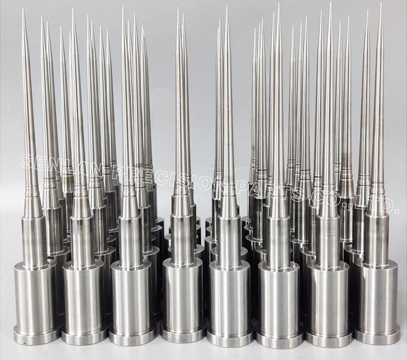 Precision Mold Core Pins for Laboratory Pipette Tips