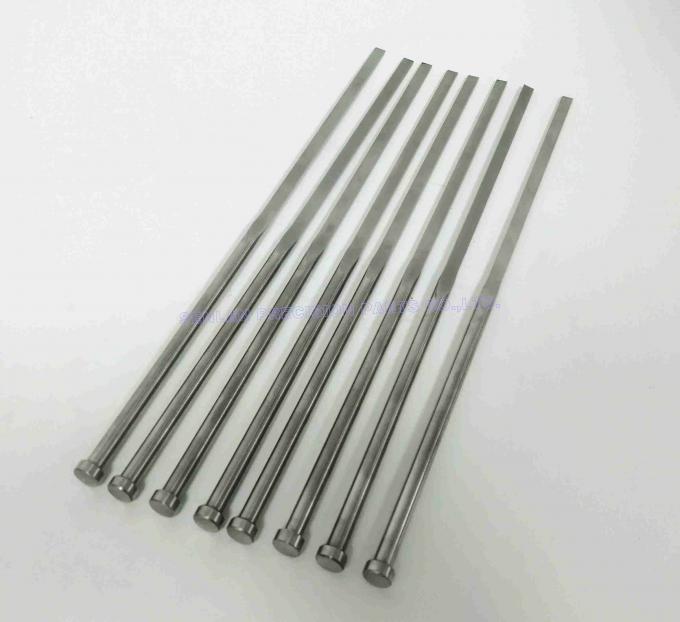 Flat Ejector Mold Thimble Pins For Plastic Mould With 58 - 60 HRC