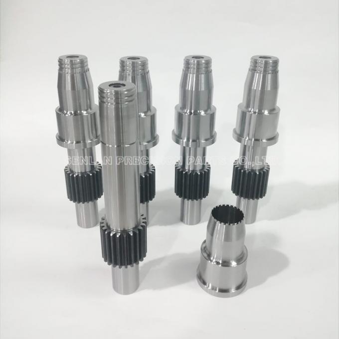 Externally Threaded Parts Gear Hobbing Spindle For Unscrewing Mold