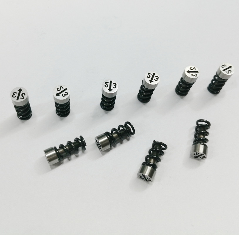 Replaceable DME Mold Date Inserts Marked Pins With Screws SUS420