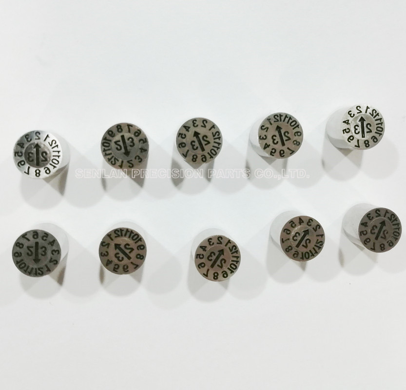 8MM Mold Date Month Year Stamp , SUS420 Materials 48-52HRC Mold Date ...
