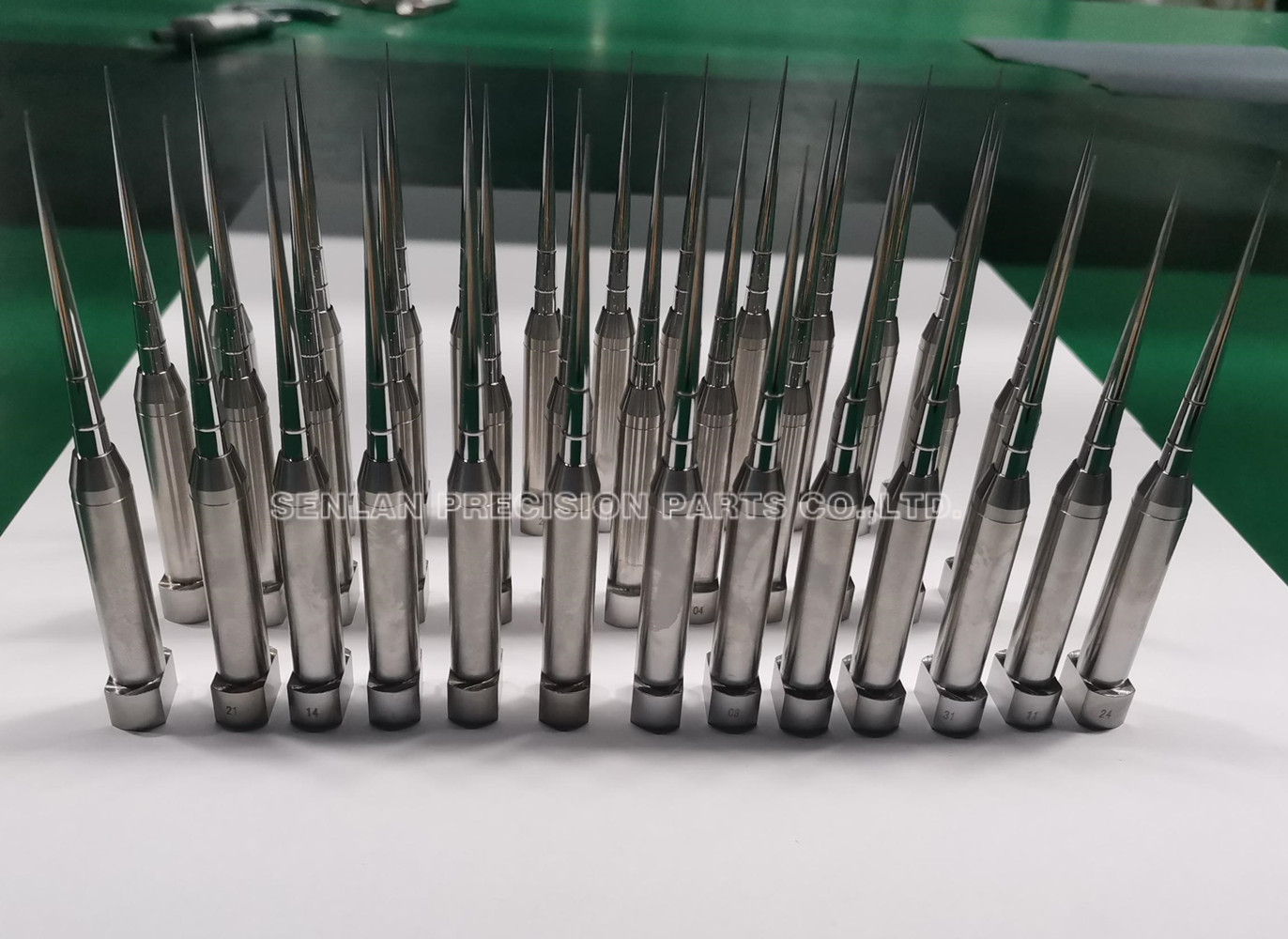 Mirror Polished M340 Mold Core Pins for Medical Pipettes