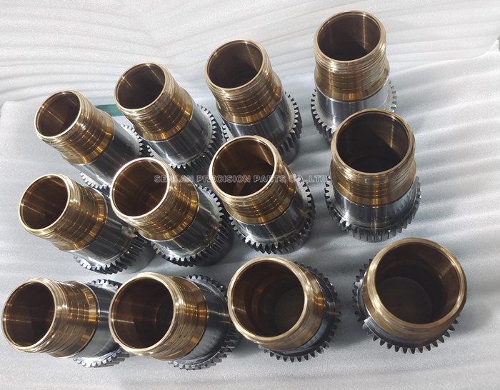 Precision Brass/M2 Thread Mold Cores for Injection Molding