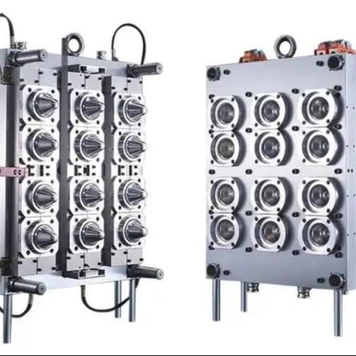 12 cavities Preform Moulds Wide Mouth Plastic Jar Precise Injection Pet ...