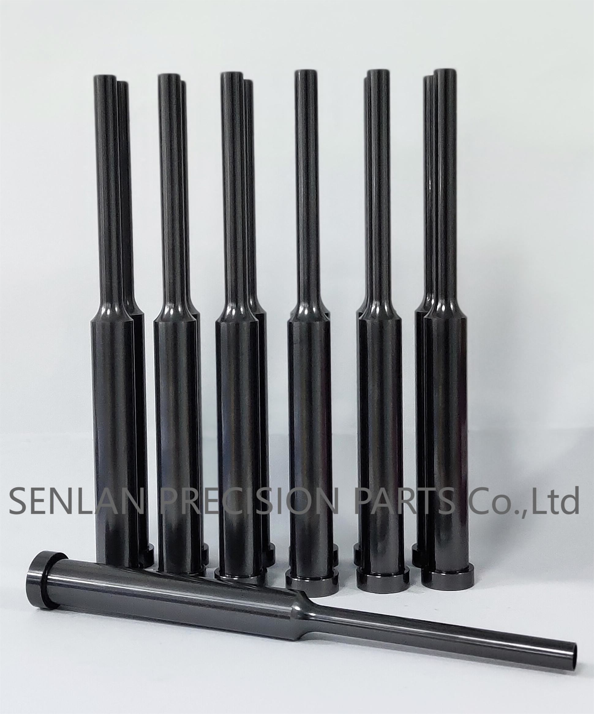Customized Precision SKD61 DLC Surface Treatment Ejector Pin And Sleeve ...
