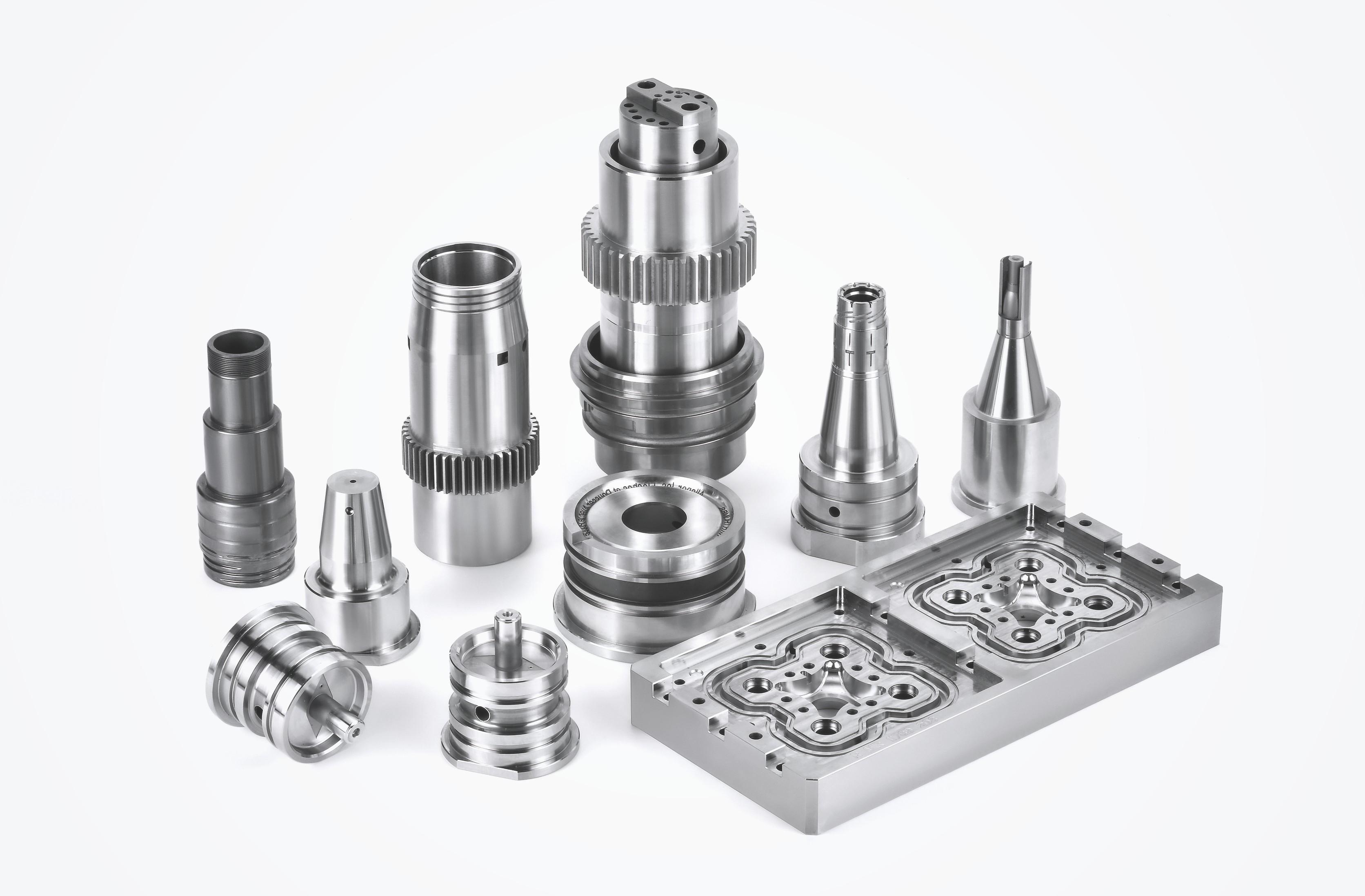 Precision Mold Components for Injection Molding - 1.2344 Hardened Steel ...