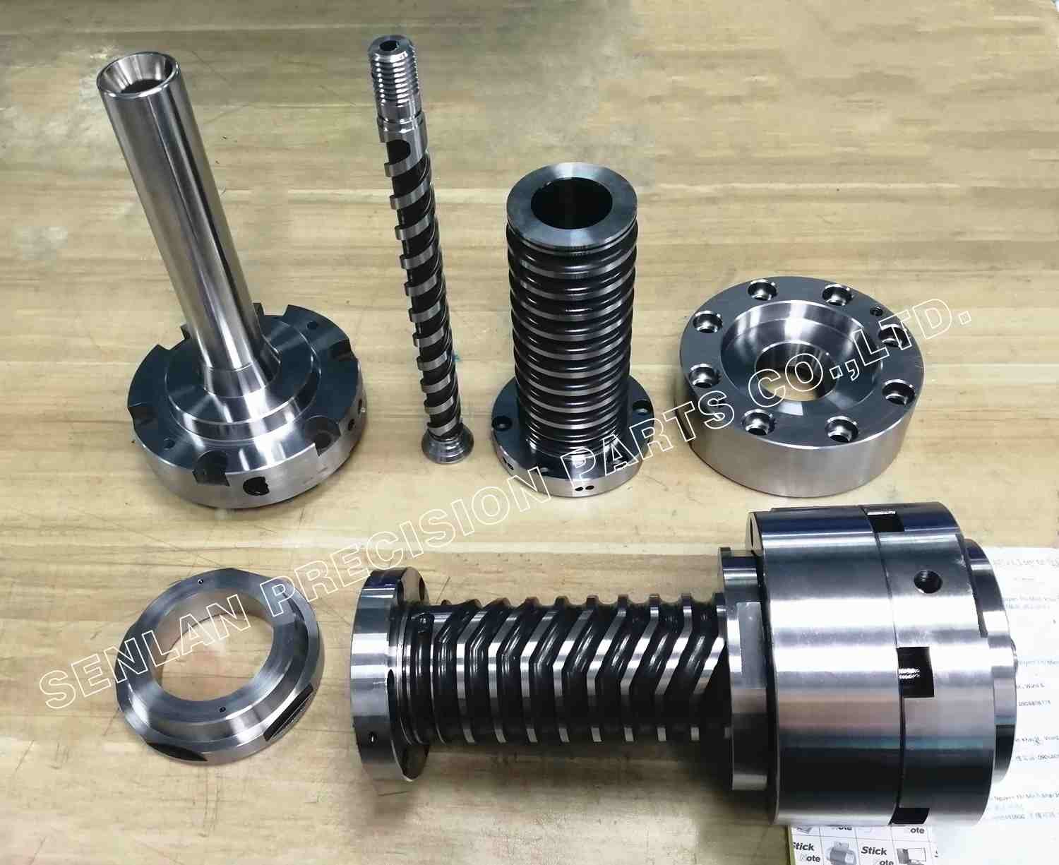 DIN Custom Plastic Mould Parts / Core Optical Thread Cap Mold For ...